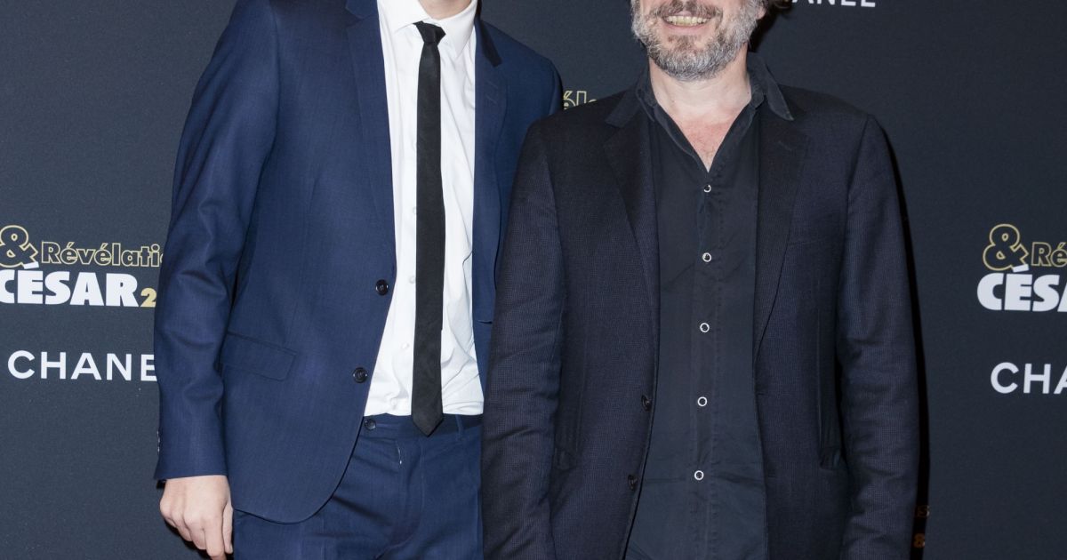 Idir Chender et Mathieu Amalric - Dîner des révélations des Cesar 2018 ...