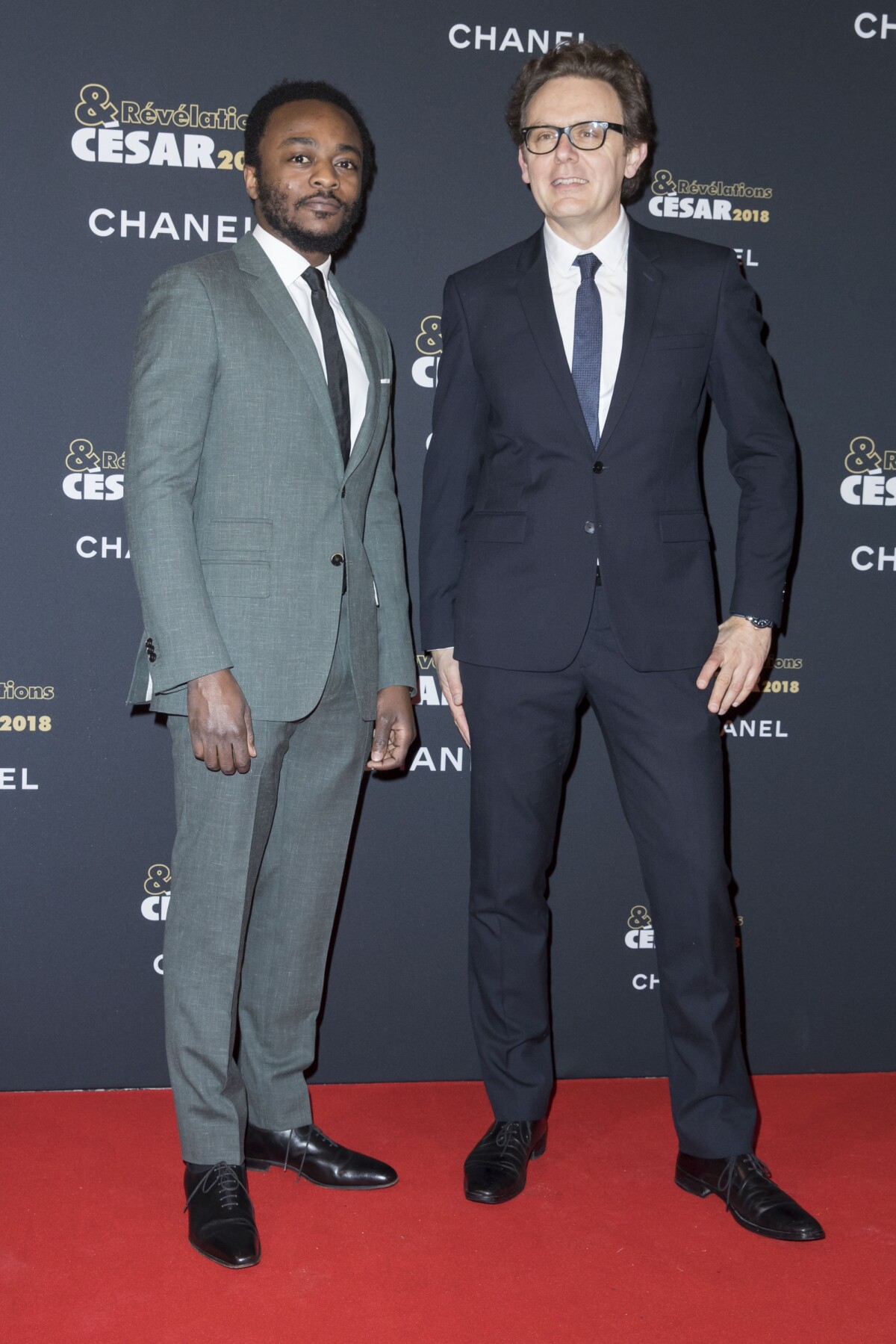 Photo : Marc Zinga et Gabriel Le Bomin - Dîner des révélations des ...