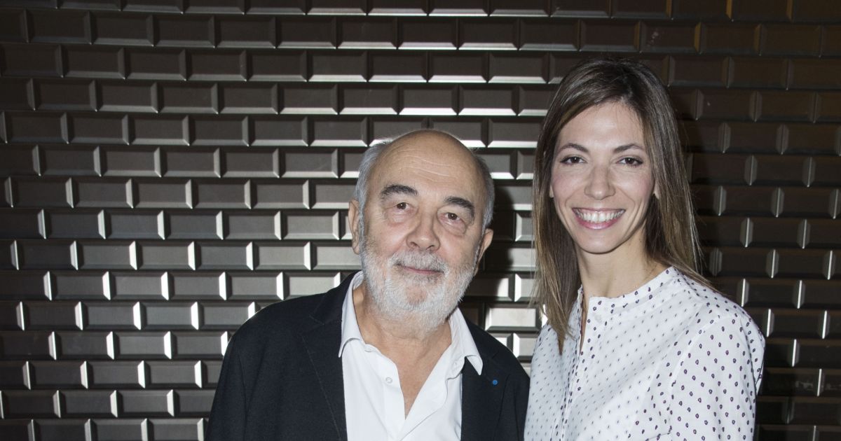 Gérard Jugnot et sa compagne Patricia Campi au défilé de mode Jean Paul ...