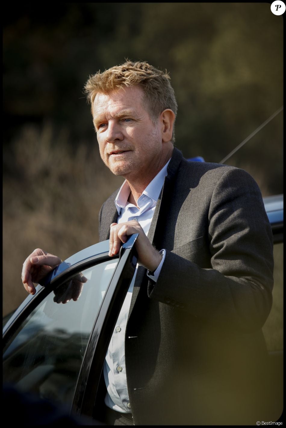 Exclusif - Xavier Deluc - Tournage du téléfilm Meurtres dans les Landes ...