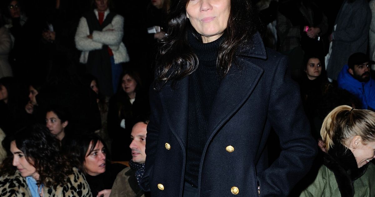 Emmanuelle Alt - Défilé Isabel Marant, collection hiver 2018 au Jardin ...