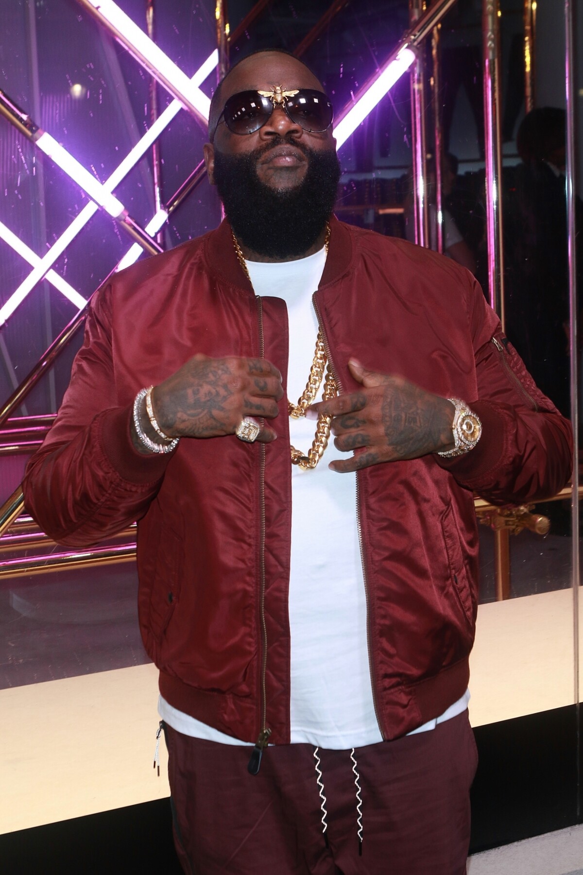 Photo : Rick Ross - American Eagle fête ses 40 ans au Studio AE à New ...