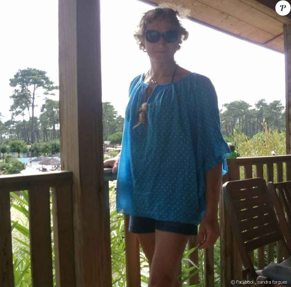 Sandra Forgues, Facebook, août 2017 - Purepeople