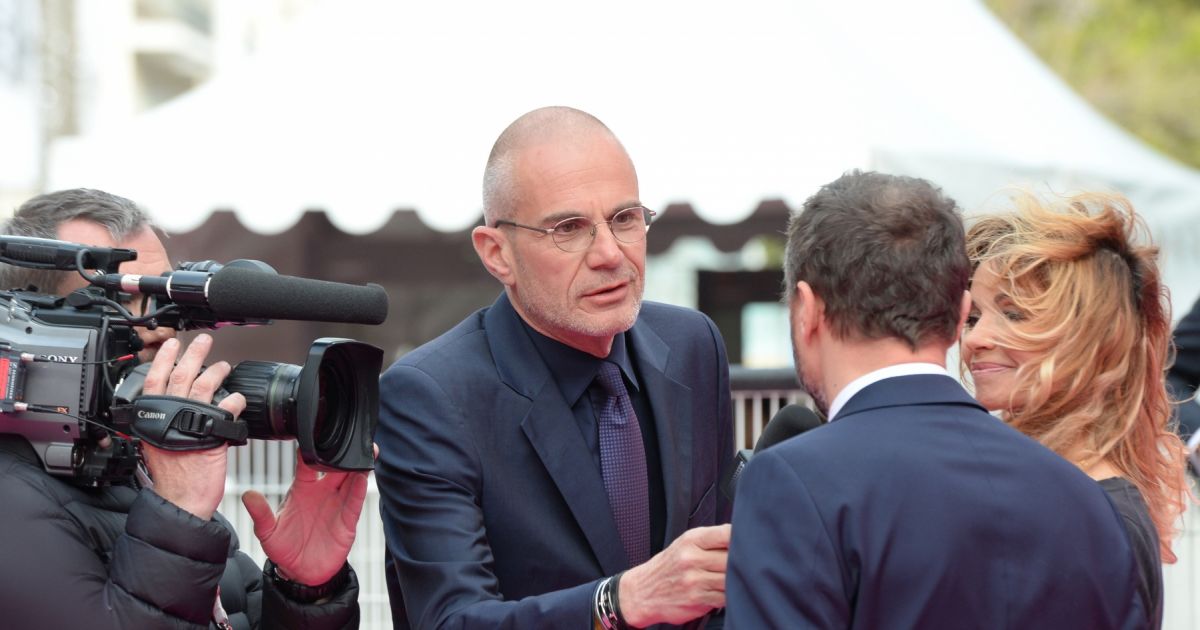 Laurent Weil et Ingrid Chauvin sur le Pink Carpet lors du premier ...