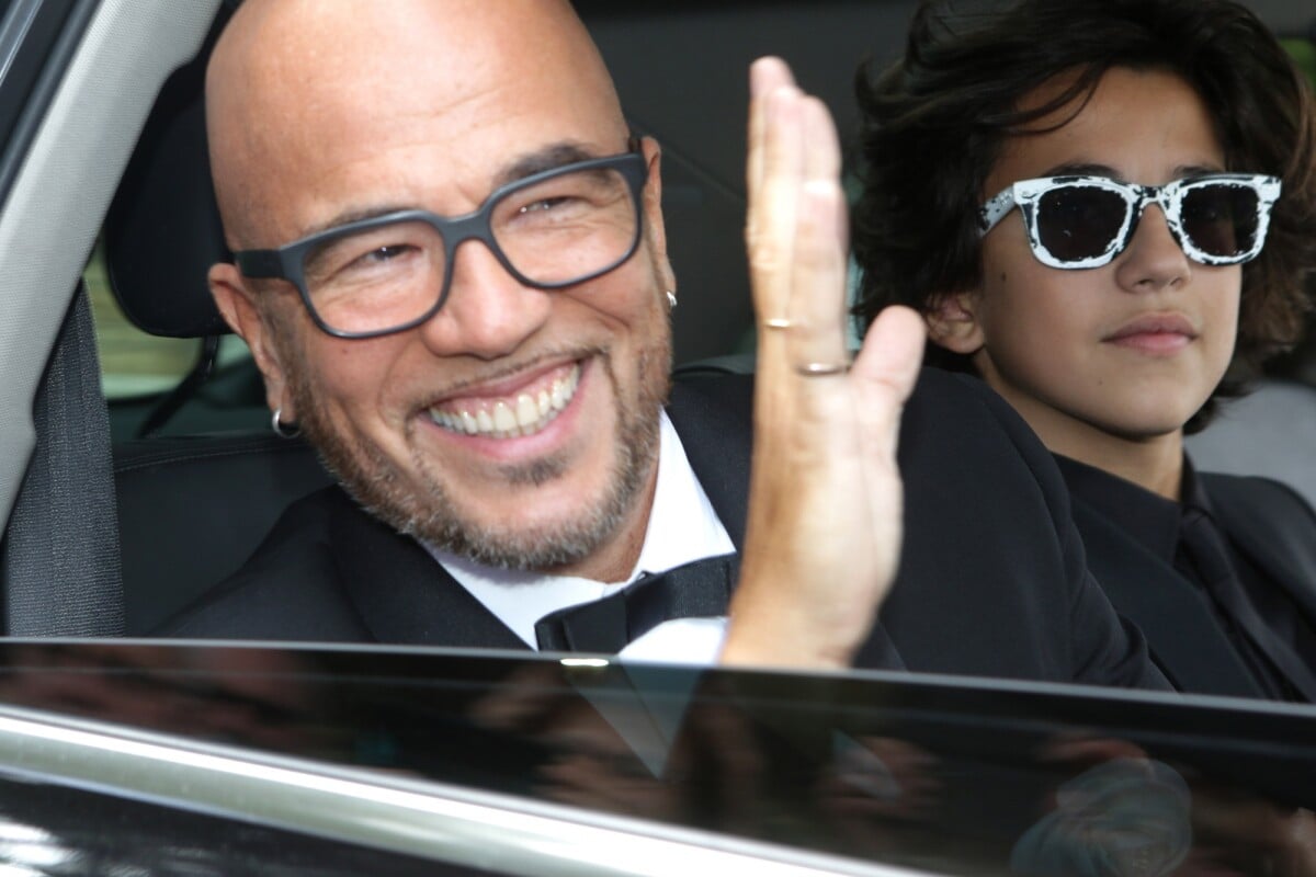 Photo : Pascal Obispo et son fils Sean - Mariage religieux de Pascal ...