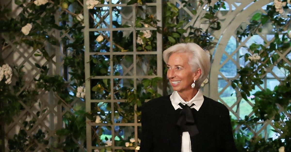 Christine Lagarde - Les invités arrivent au dîner en l'honneur du ...
