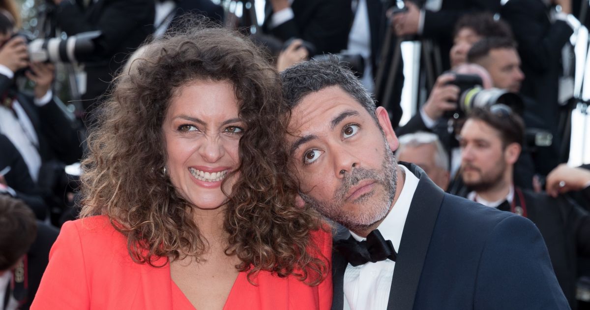 Anne-Valérie Payet et son frère Manu Payet - Montée des marches du film ...