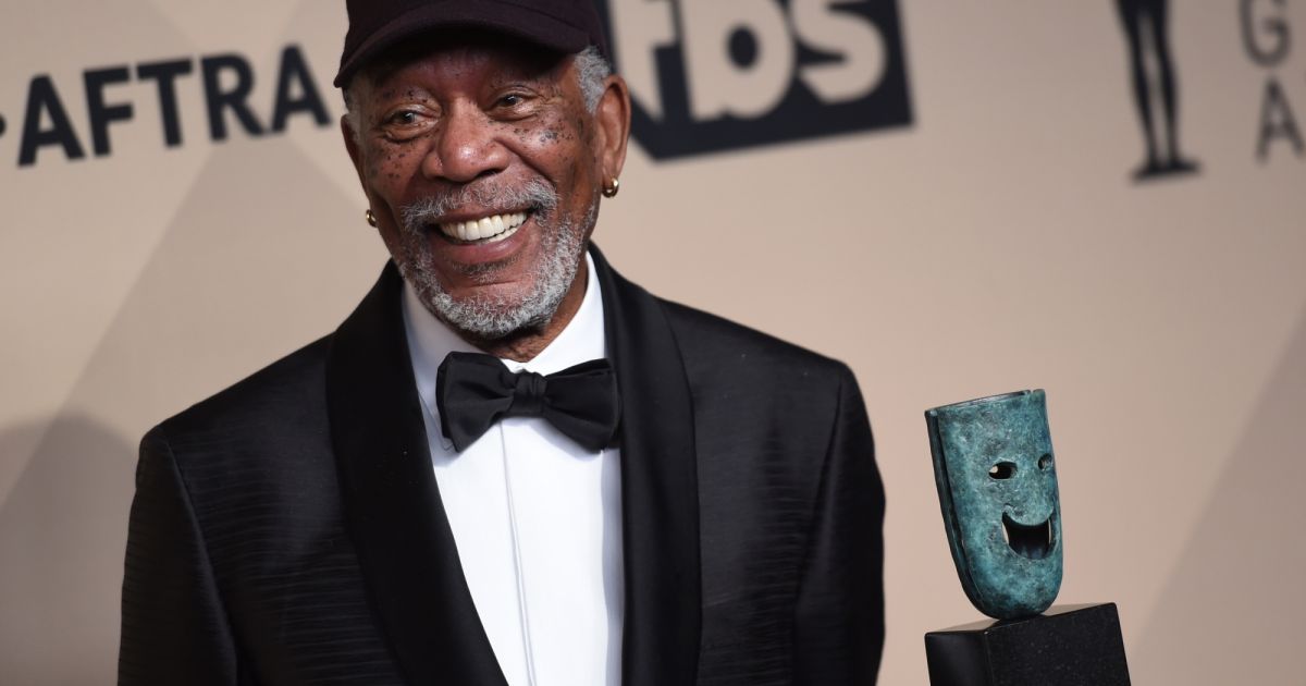 Morgan Freeman à la remise de prix des acteurs Guild awards à l ...