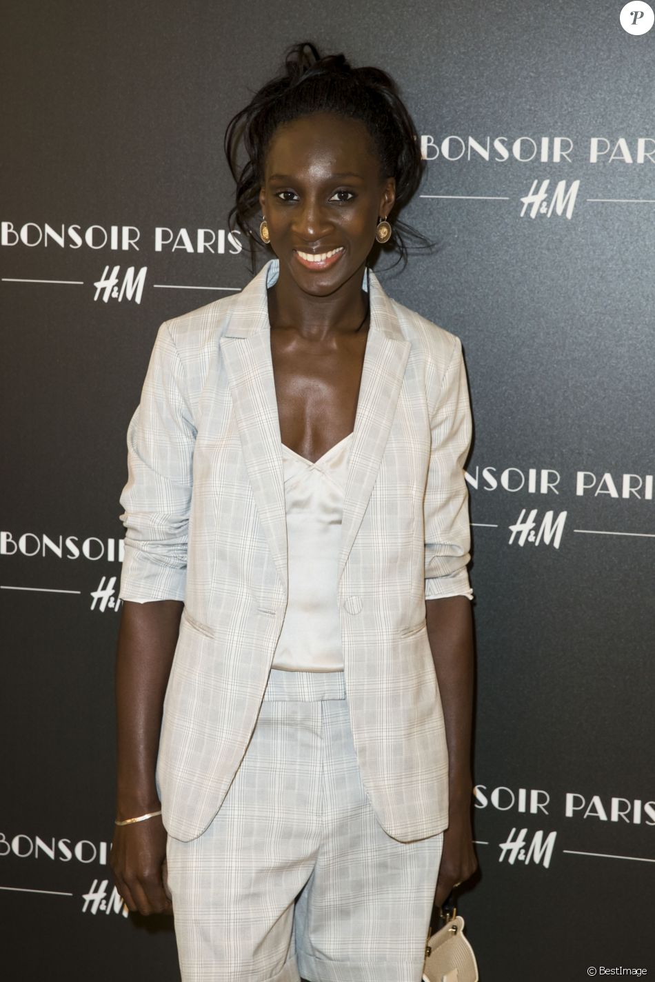 Eye Haïdara - Soirée d'ouverture du nouveau flagship H&M avec la ...