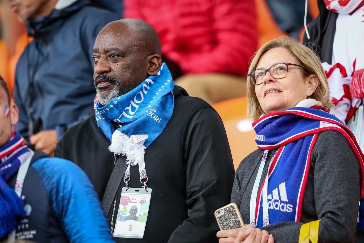Photo : Fidèle Nzonzi (père de Steven Nzonzi) et son épouse lors du ...