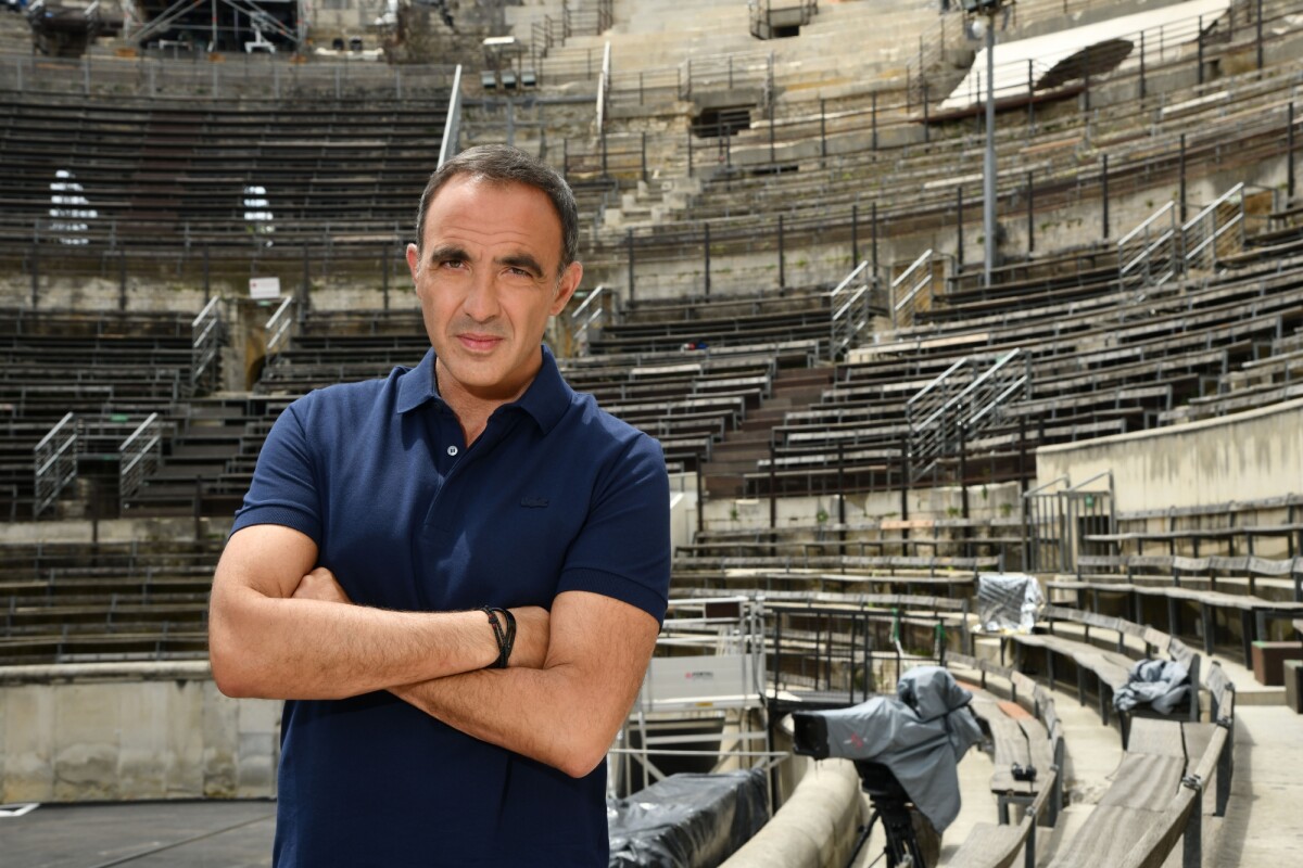 Photo : Exclusif - Rendez-vous avec Nikos Aliagas dans les Arènes de ...