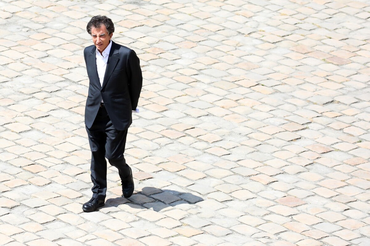 Photo : Jack Lang - Hommage national à Claude Lanzmann dans la cour d ...