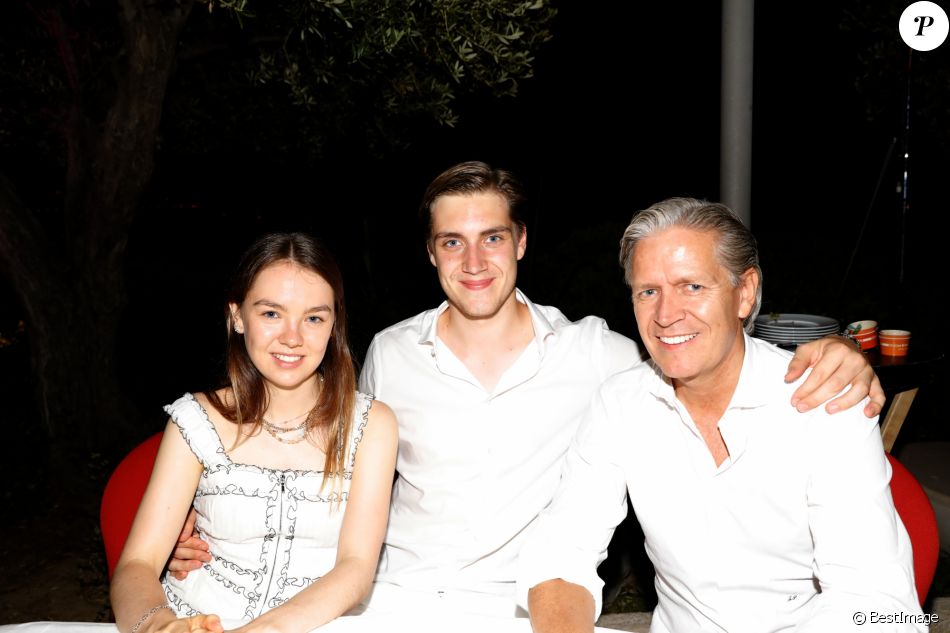 Exclusif - La princesse Alexandra de Hanovre et son compagnon Ben-Sylvester Strautmann avec son ...
