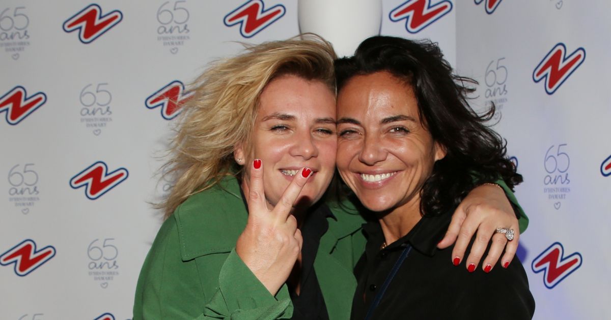 Marie-Amélie Seigner, Sandra Sisley - Soirée Tricolore Party pour ...