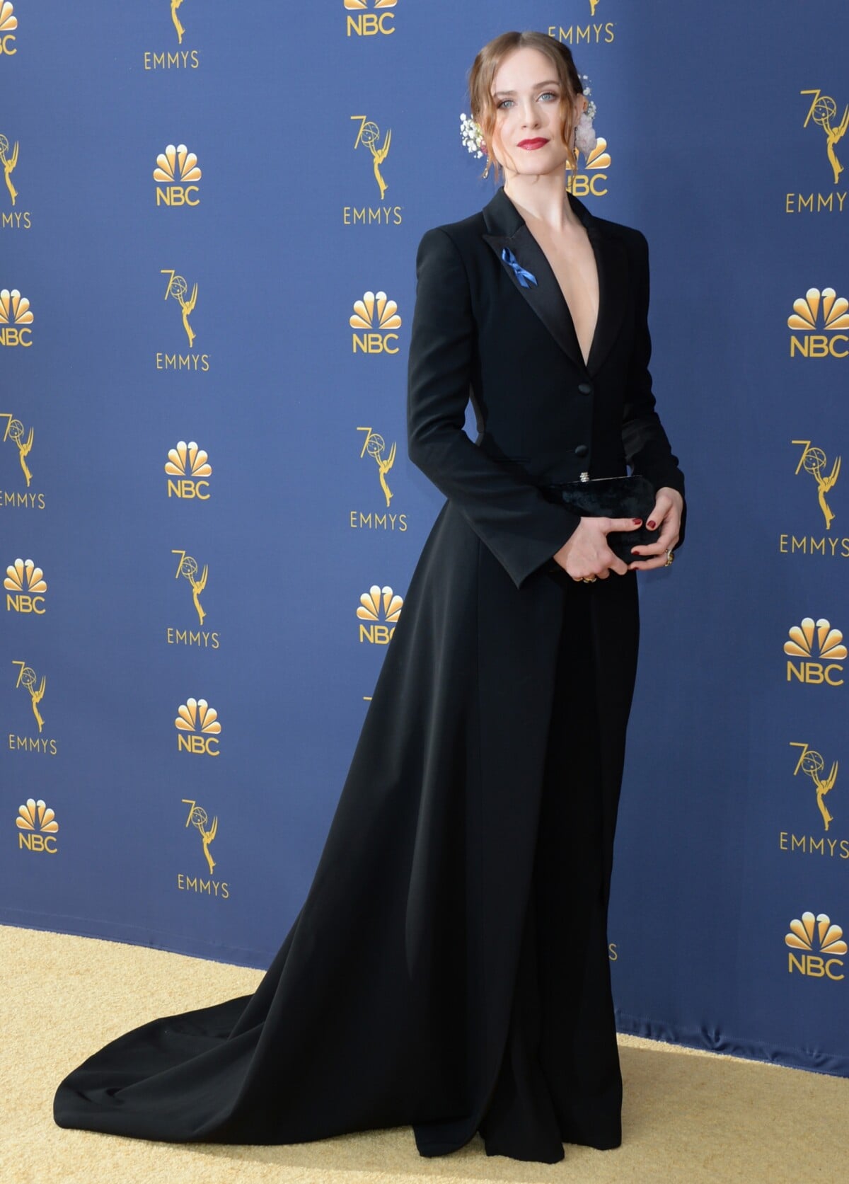 Photo : Evan Rachel Wood en Altuzarra au 70ème Primetime Emmy Awards au ...