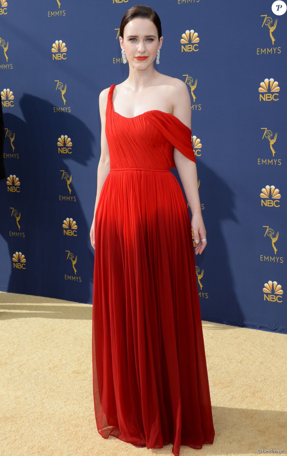 Rachel Brosnahan au 70ème Primetime Emmy Awards au théâtre Microsoft à ...