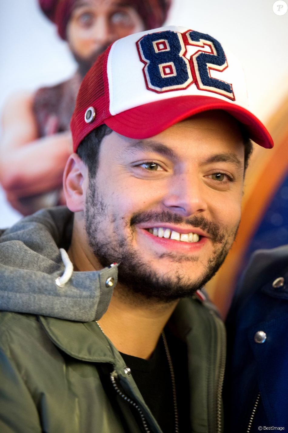 Exclusif - Kev Adams lors de l'avant-première du film Alad 2 , à l'UGC de Brouckère à Bruxelles ...