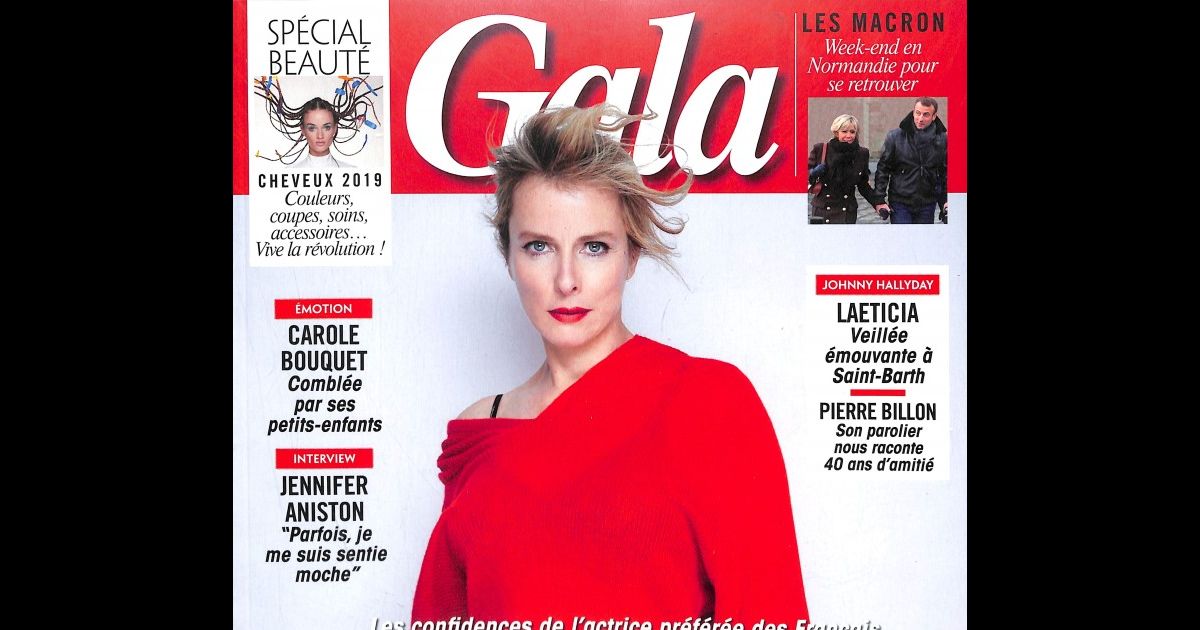 Couverture du magazine Gala, numéro du 7 novembre 2018. - Purepeople