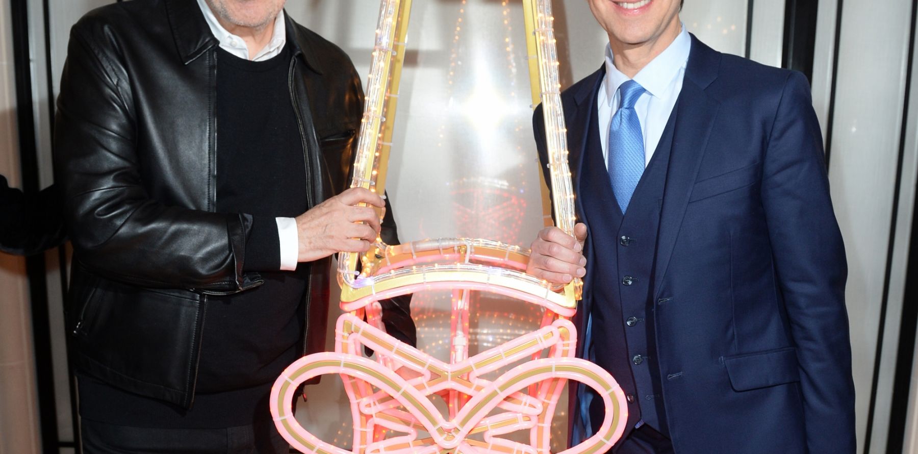 Jean Paul Gaultier et Stéphane Bern : Sapins haute couture sinon rien ...