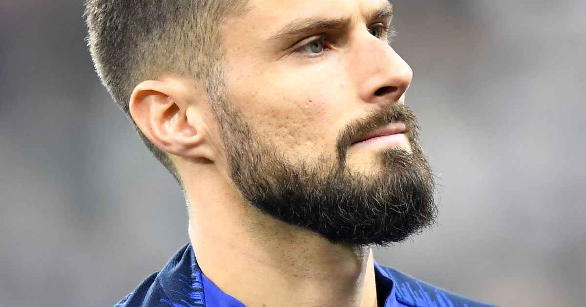 Olivier Giroud lors du match amical international opposant la France à ...