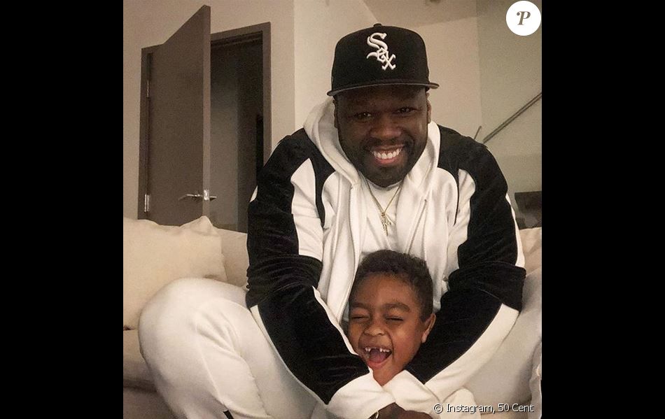 50 Cent et son fils Sire. Novembre 2018. - Purepeople