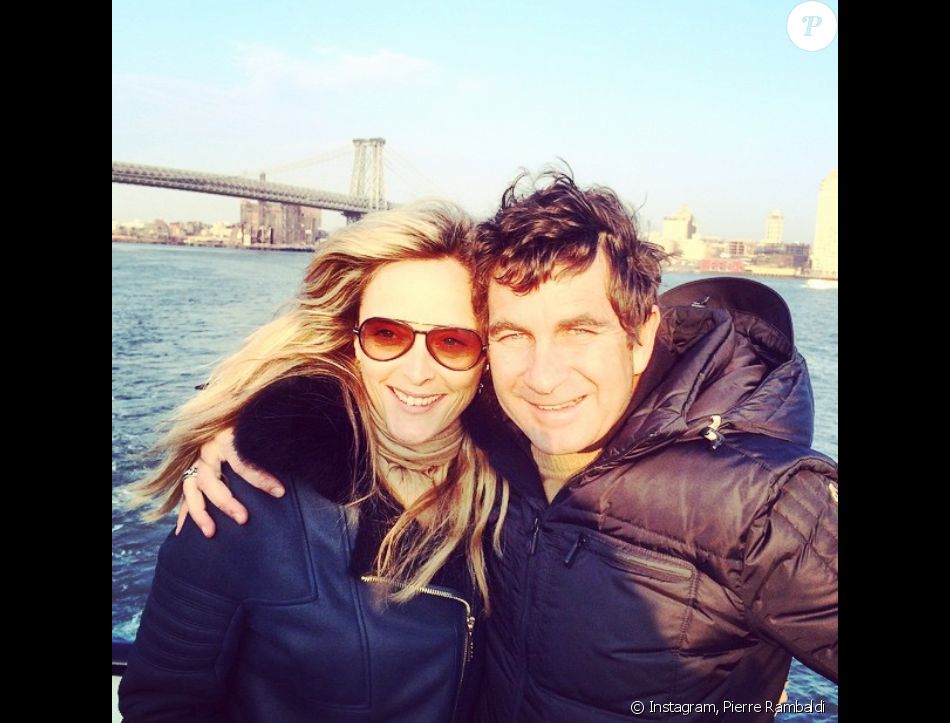 Marie Poniatowski et Pierre Rambaldi. Photo publiée en mars 2015 ...