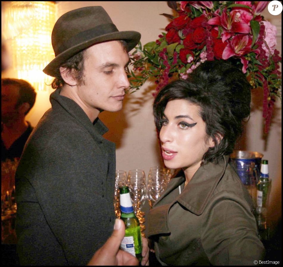 Amy Winehouse et son mari Blake Fielder-Civil à Londres en septembre ...
