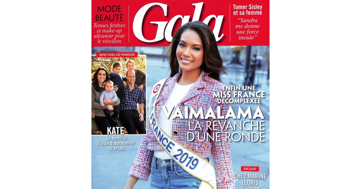 Couverture du magazine Gala, numéro du 19 décembre 2018. - Purepeople