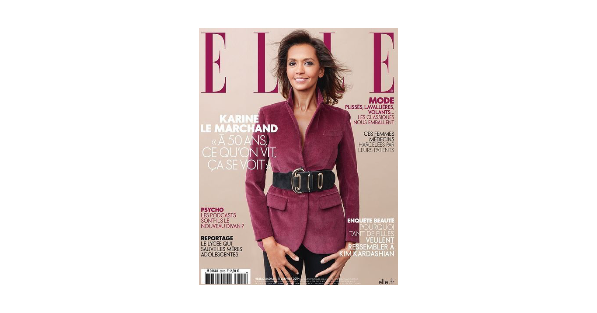 Elle, 11 janvier 2019. - Purepeople