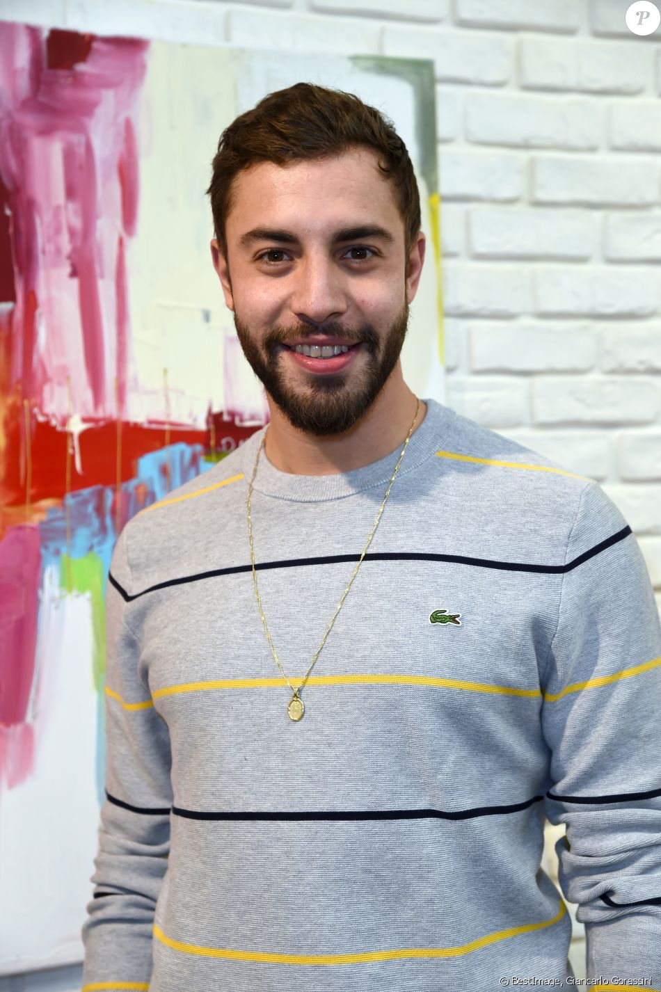Marwan Berreni au vernissage de l'exposition Au Coeur Des Villes de l ...
