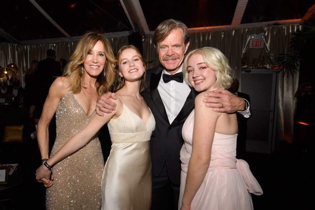 Photo : Felicity Huffman, son Mari William H. Macy et leurs filles ...