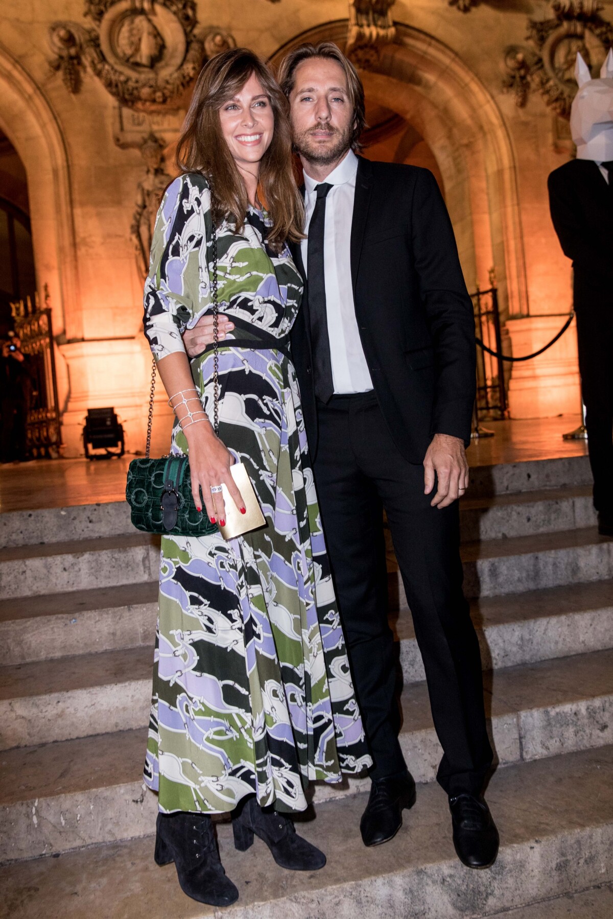 Photo : Ophélie Meunier et son mari Mathieu Vergne lors de la soirée du ...