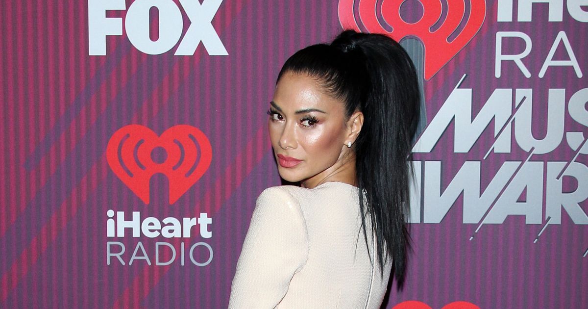 Nicole Scherzinger dans la press room des 2019 iHeart Music Awards au ...