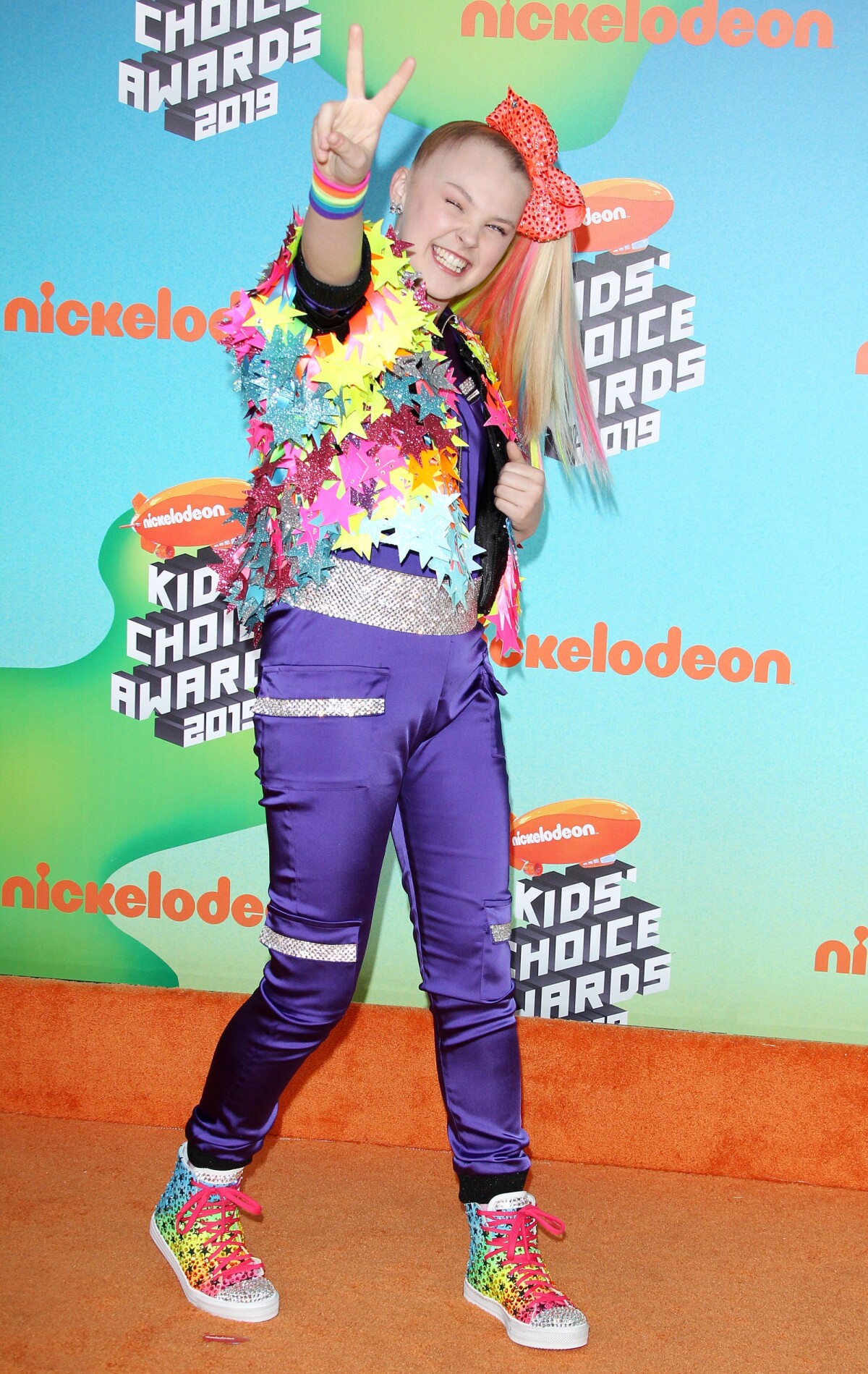 Photo : Jojo Siwa au photocall des "Kids' Choices Awards 2019" à Los ...