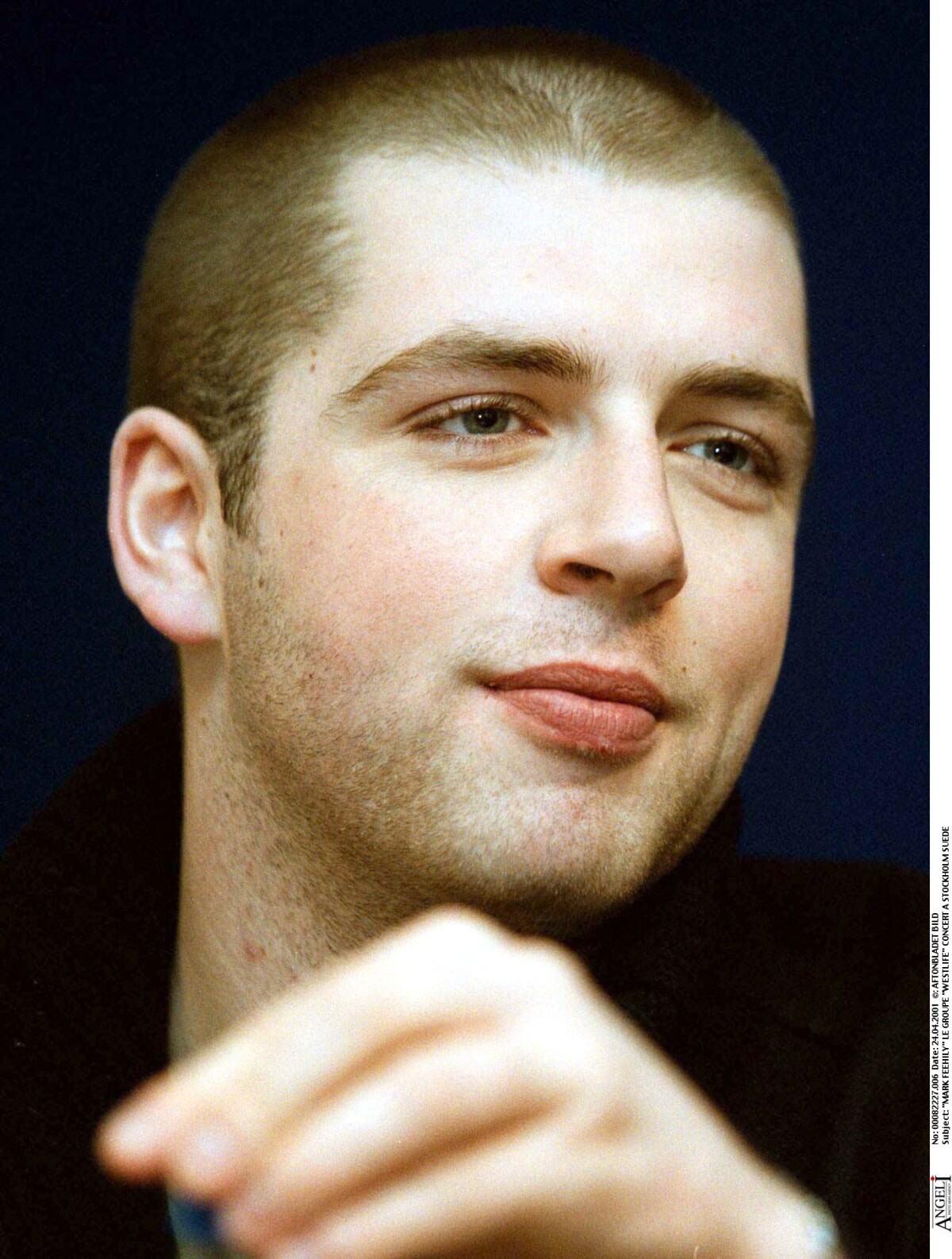 Photo : "MARK FEEHILY" LE GROUPE "WESTLIFE" CONCERT A STOCKHOLM SUEDE ...