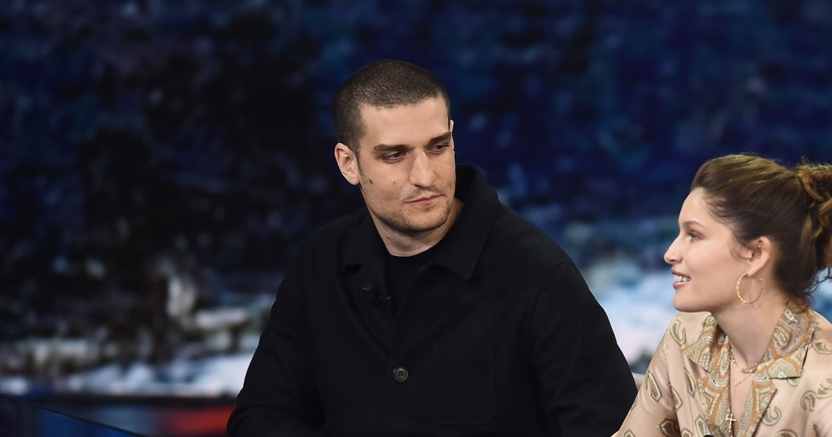 Louis Garrel et sa femme Laetitia Casta - Emission Che Tempo Che Fa à ...