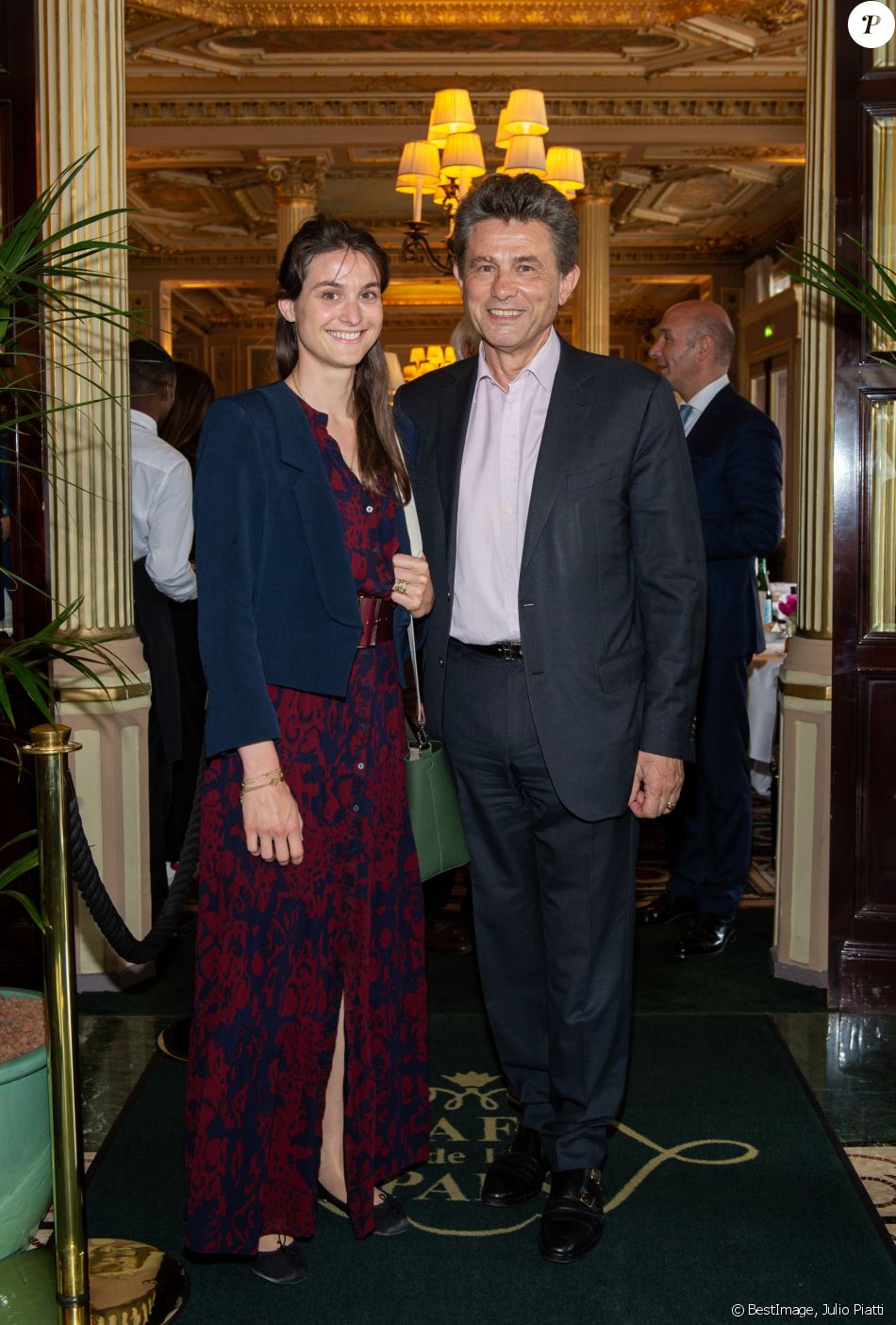 Exclusif - Le Comte Henri de Castries et sa fille Alix - 14ème édition ...