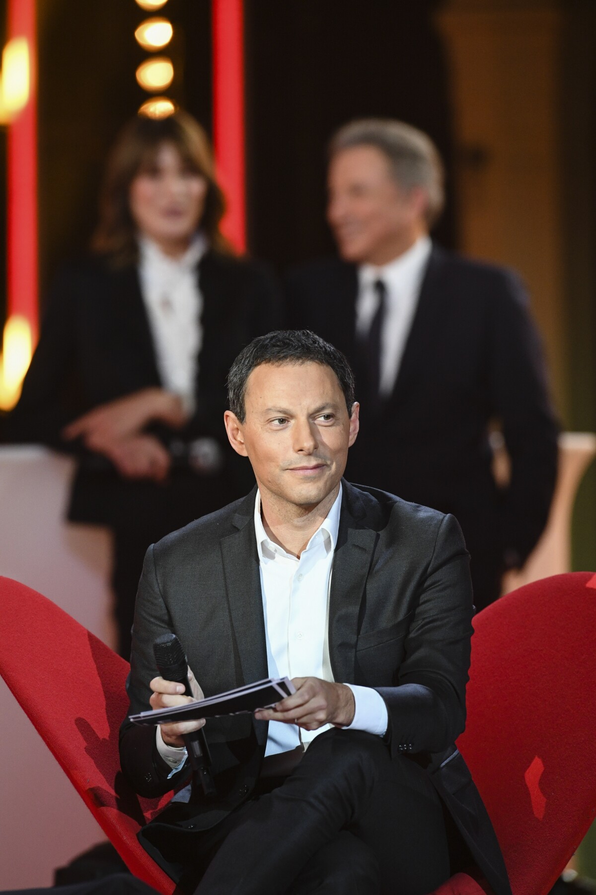 Photo : Exclusif - Marc-Olivier Fogiel - Enregistrement de l'émission ...