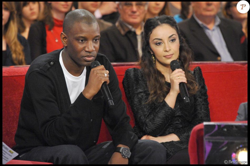 Abd Al Malik et sa femme Wallen - Enregistrement de la 500e émission ...