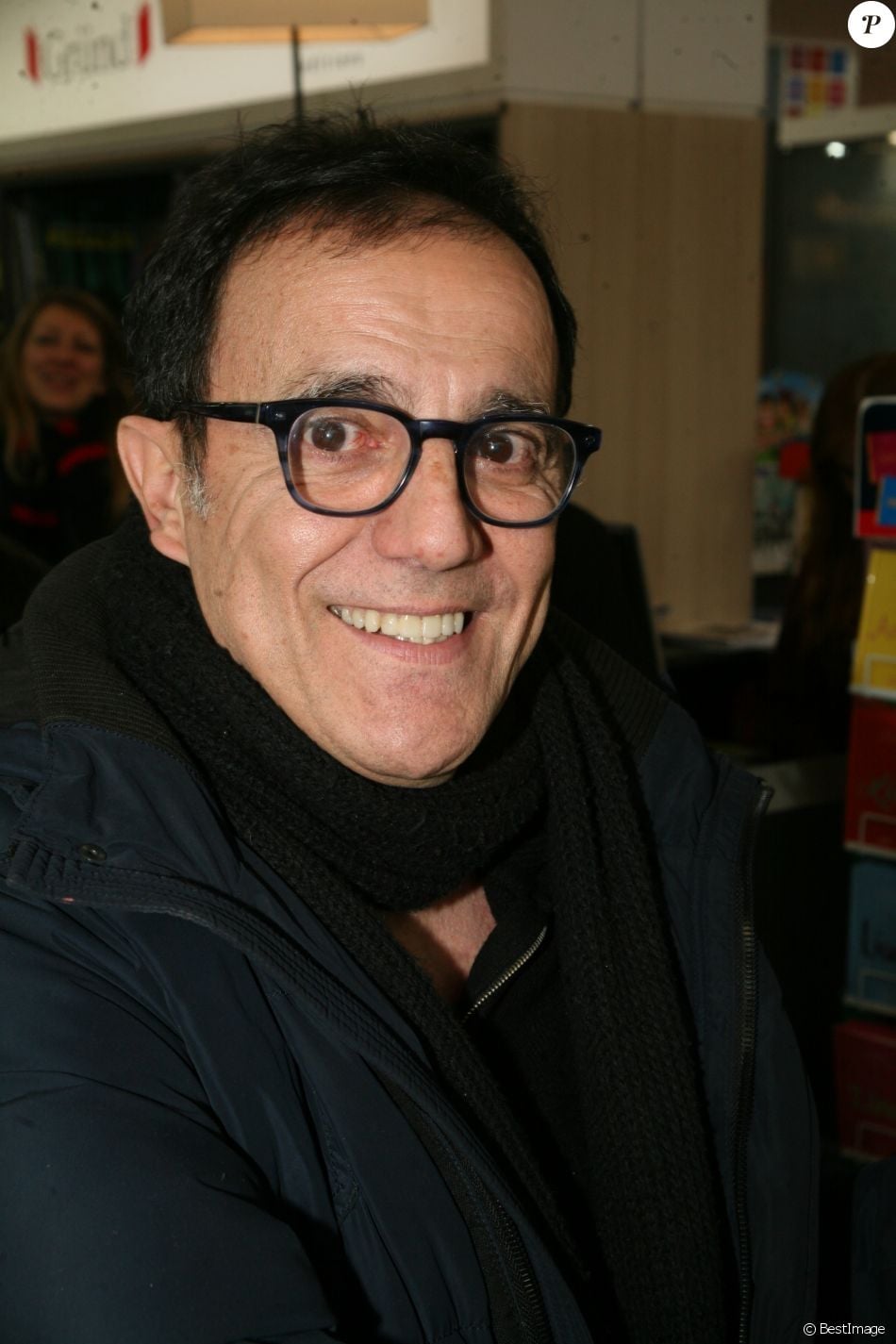 Thierry Beccaro - Salon du livre à la porte de Versailles à Paris le 18 ...