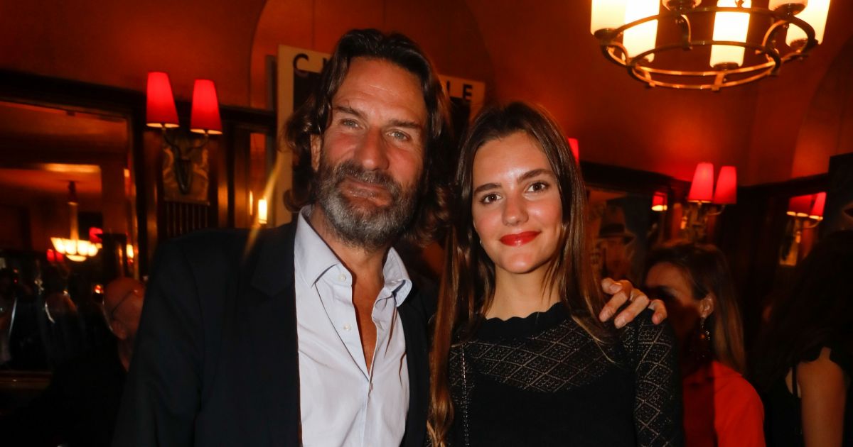 Frédéric Beigbeder et sa fille Chloé - Soirée de présentation de la ...