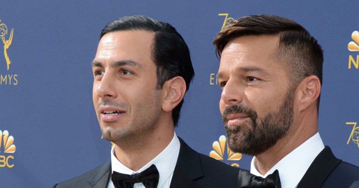 Ricky Martin et son mari Jwan Yosef au 70ème Primetime Emmy Awards au ...