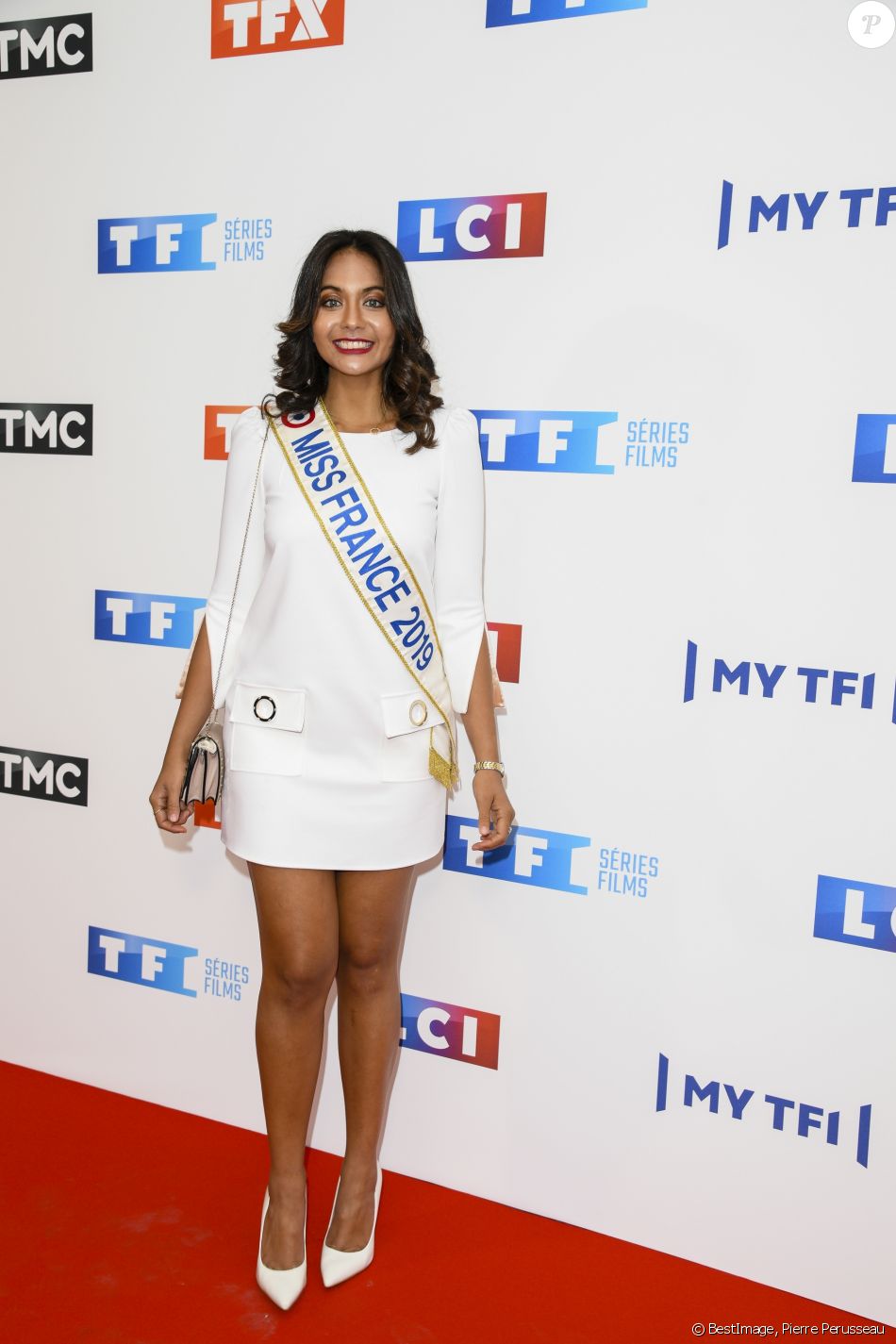 Vaimalama Chaves (Miss France 2019) - Soirée de rentrée 2019 de TF1 au ...