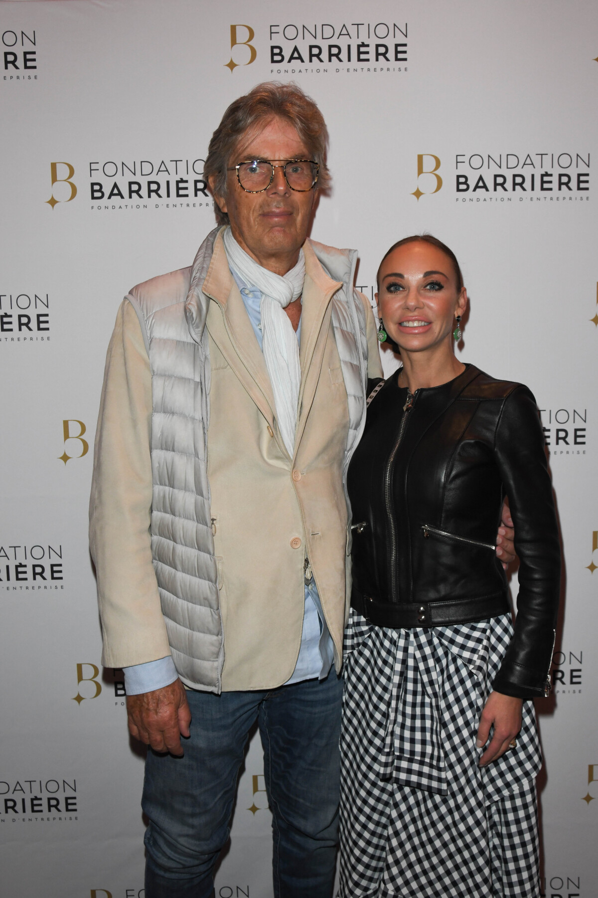 Photo : Dominique Desseigne et sa compagne Alexandra Cardinale - Remise ...
