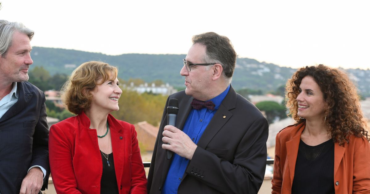 Exclusif - Matthew Gledhill, Marie Bunel, Bernard Bories, président du ...