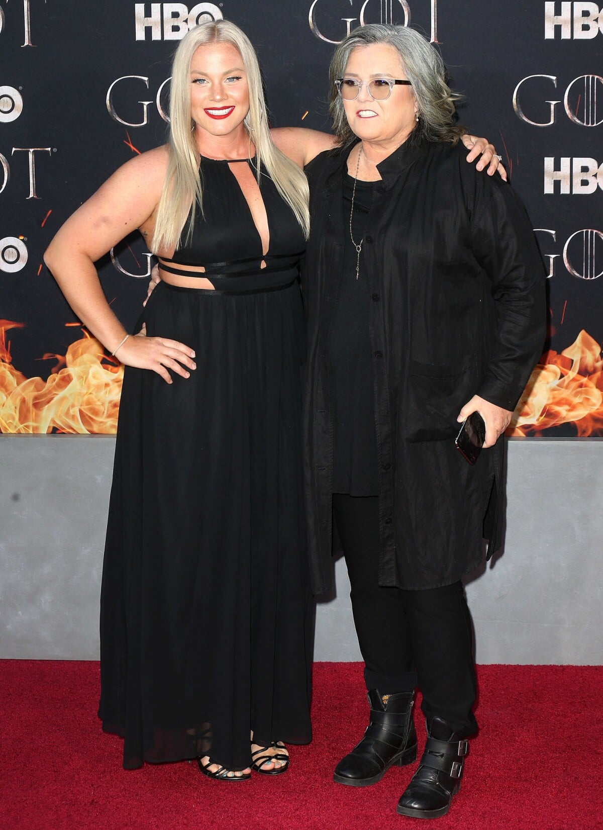 Photo : Elizabeth Rooney et Rosie O'Donnell à la première de "Game of ...