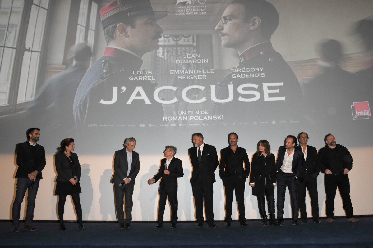 Photo : Sidonie Dumas, Alain Goldman, Roman Polanski, Luca Barbareschi ...