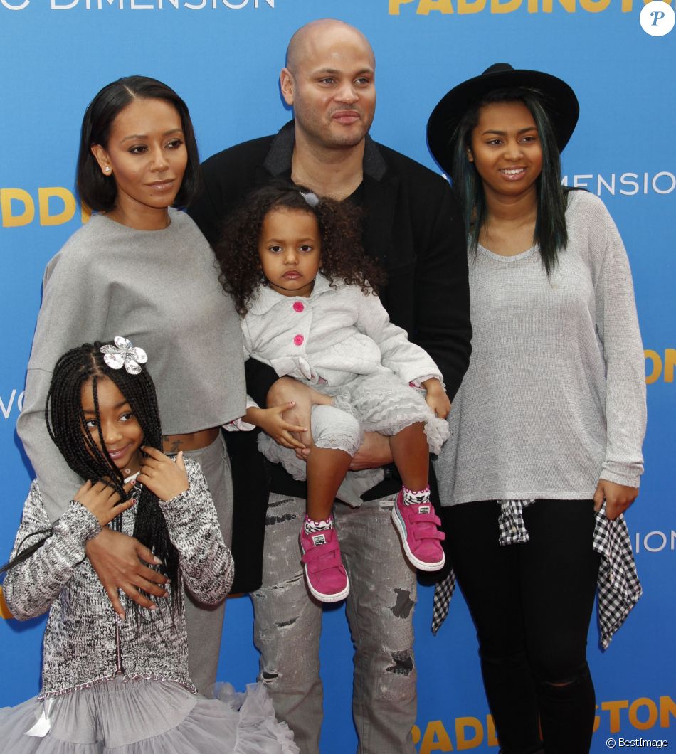 Mel B, Stephen Belafonte et ses enfants Angel, Madison et Phoenix à la ...
