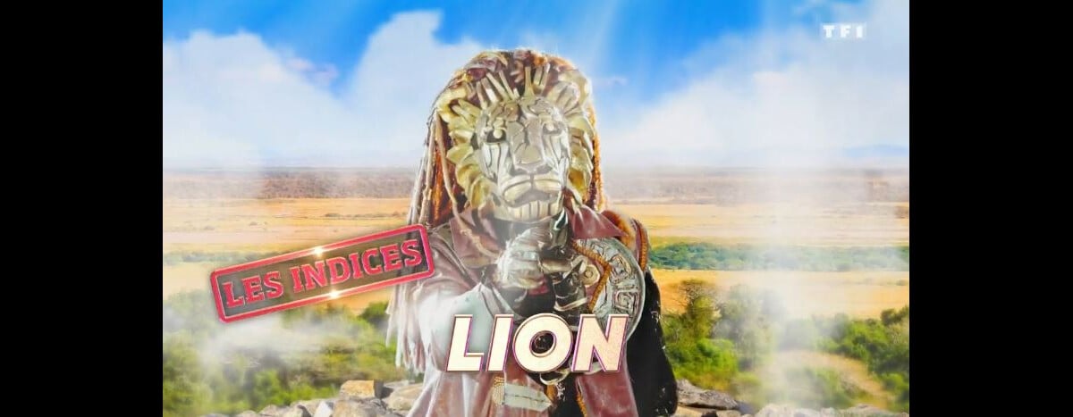 Photo : Portrait et performance du Lion, personnage de "Mask Singer ...