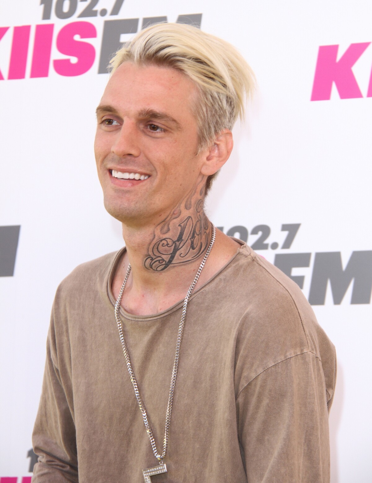 Photo : Aaron Carter - People lors de la soirée Kiss FM 2017 à Los ...